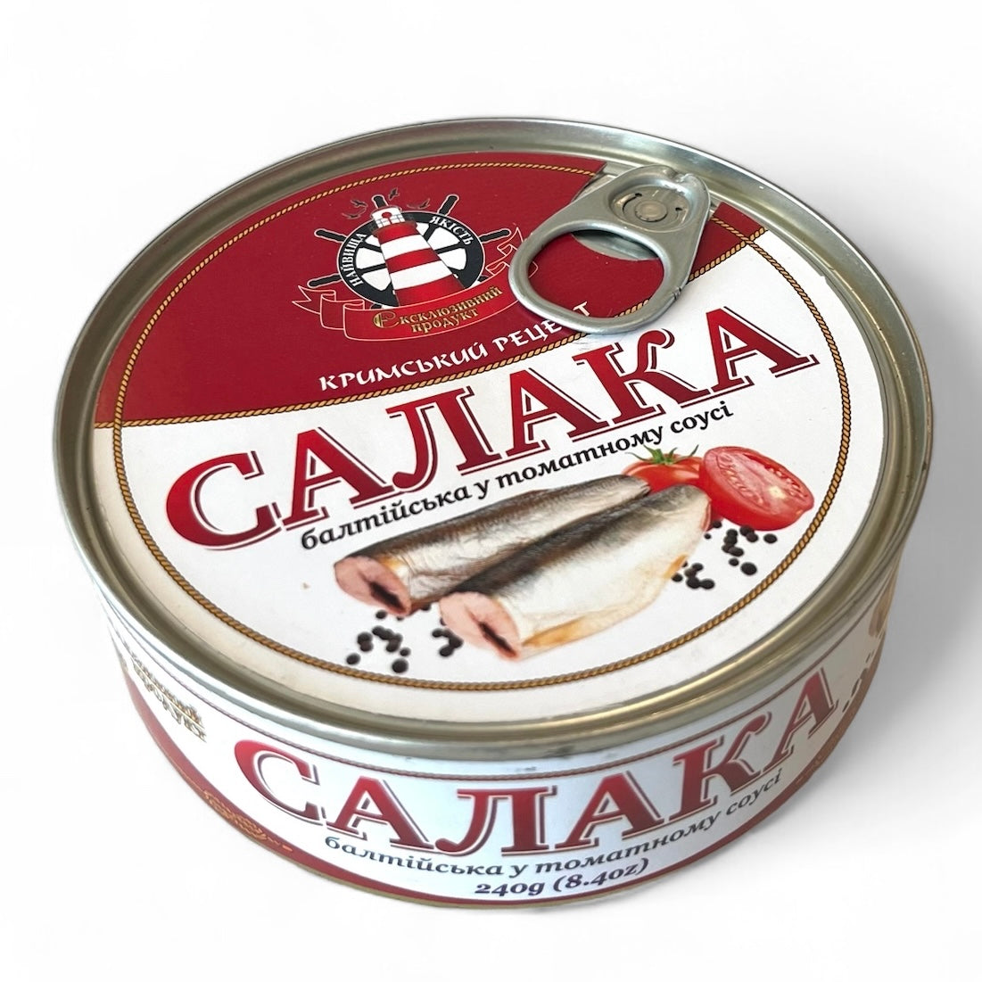EXCLUSIVE BALTIC SALAKA IN TOMATOE SAUCE 240G – Good Food