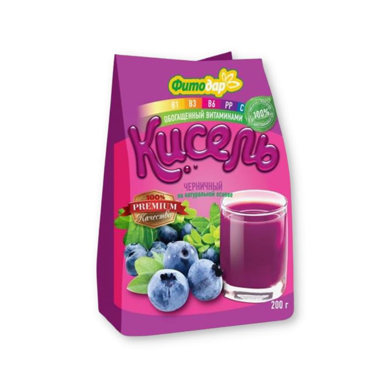 'FITODAR' KISEL BLUEBERRY 200g – Good Food