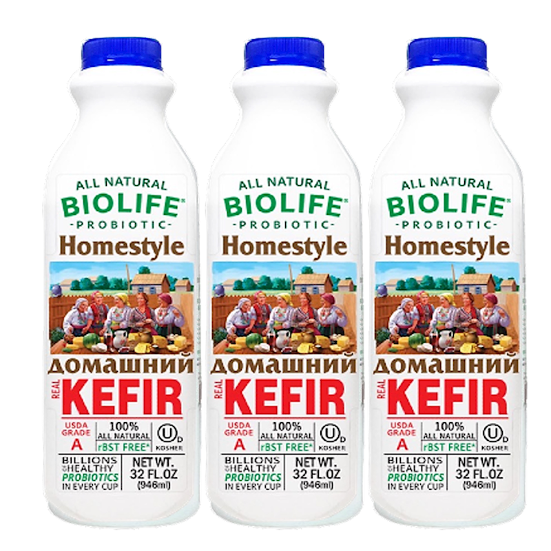 BIOLIFE KEFIR 'HOME STYLE' PROBIOTIC 32 OZ – Good Food